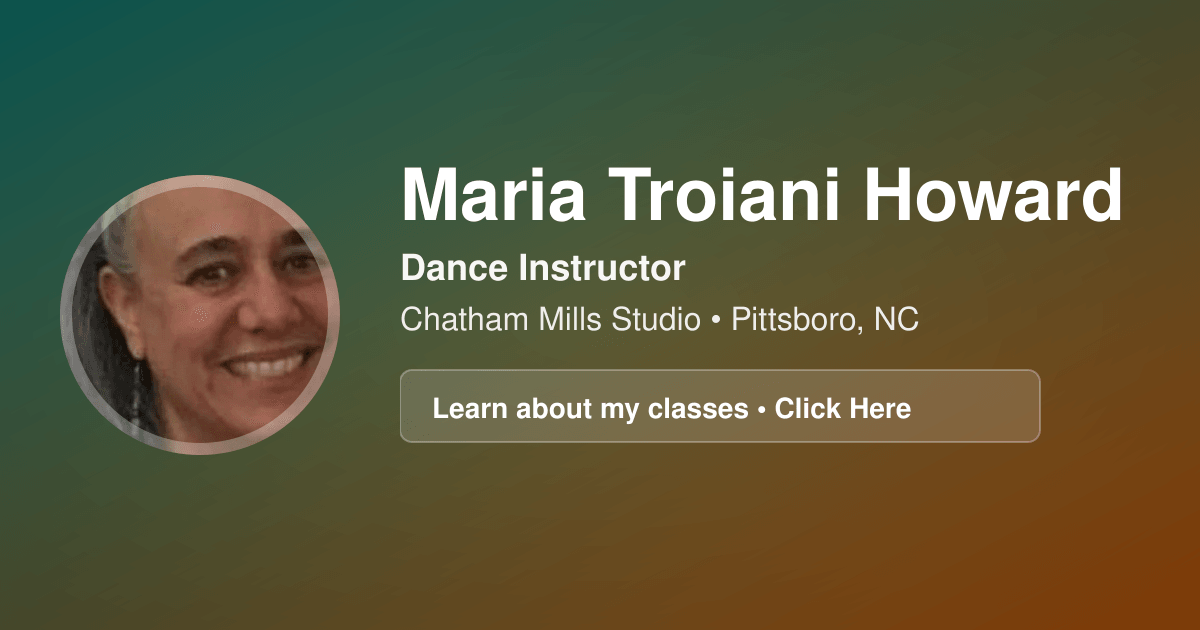 Maria Troiani-Howard • Chatham Mills Studio